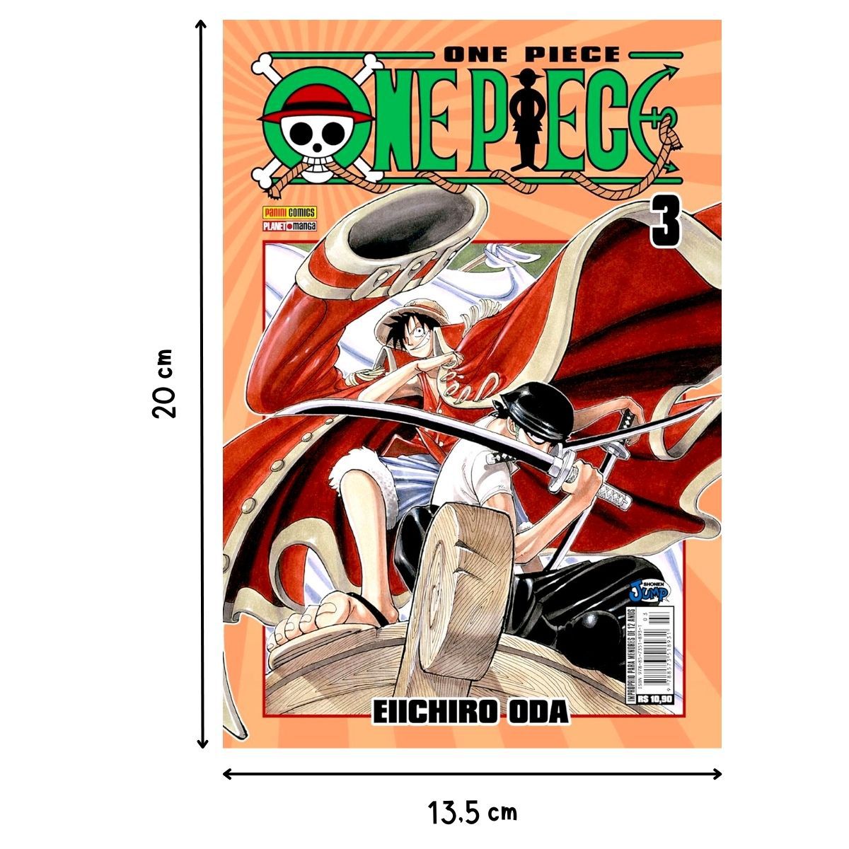 Livro Mangá One Piece | Volume 3 - Poltrona Mágica - Livros para os ...