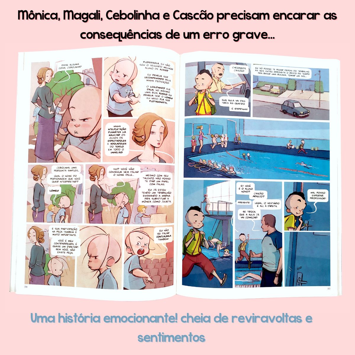 Livro HQ Turma da Mônica – Lições – Graphic MSP - Poltrona Mágica ...