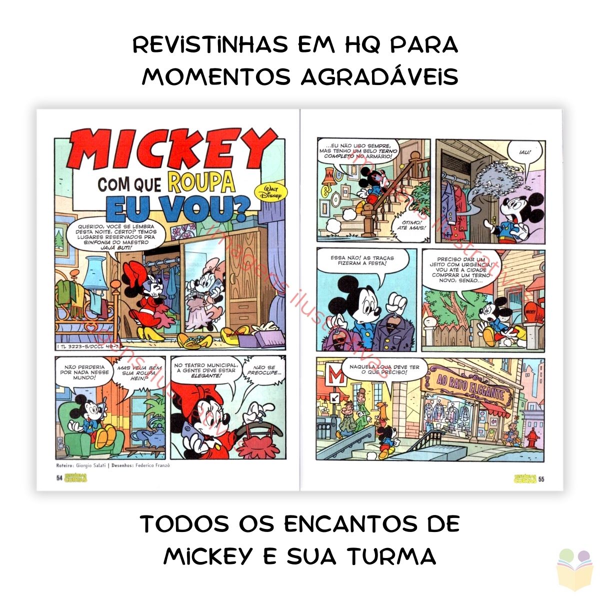 Coleção Gibi Disney | 6 Quadrinhos Sortidos Sem Repetição | HQ ...