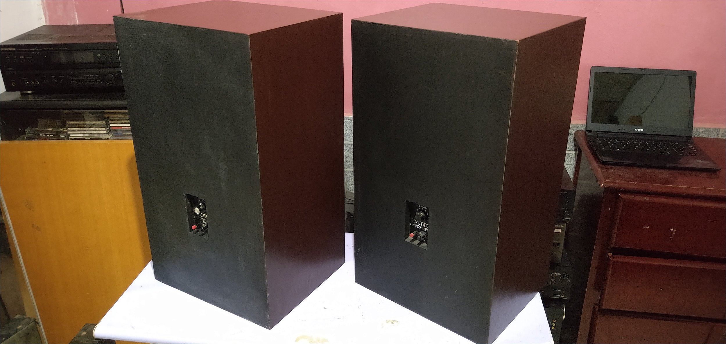 Par de caixas Altec 891A - morttivintage-audio