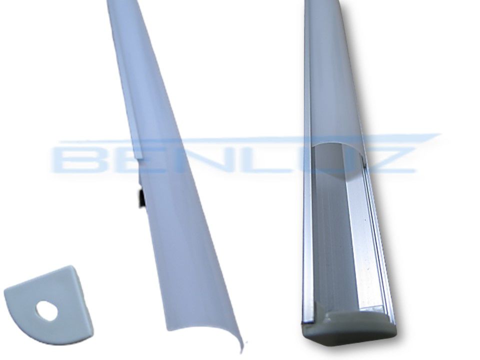 Perfil Para Fita LED De Canto 2M 2CM De Largura - BENLUZ- Especialistas ...