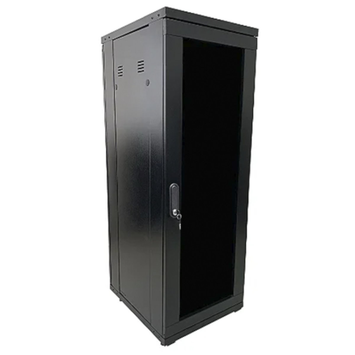 RACK DE PISO 19'' 32U X 870mm -PRETO - CabFlix