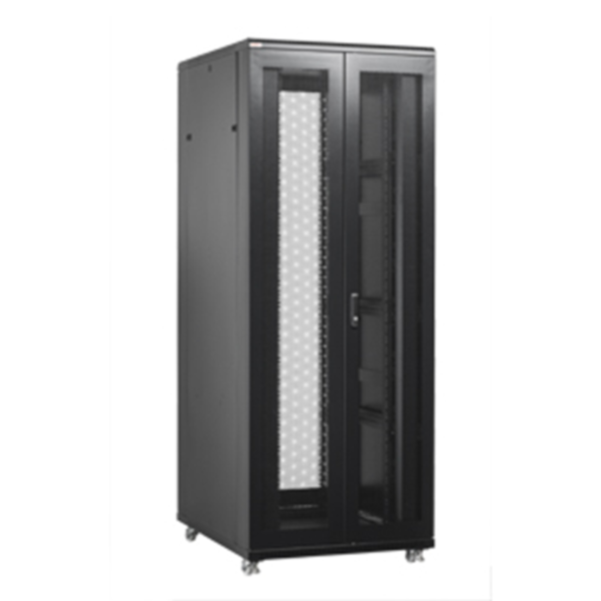 RACK DE PISO 19″ 44u x 800 x 1000mm- PRETO - CabFlix