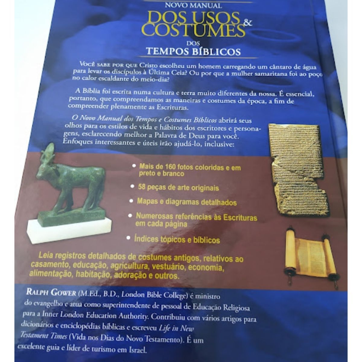 Novo Manual Dos Usos e Costumes Dos Tempos Bíblicos - CPAD - Gospel Commerce | Sua Livraria ...