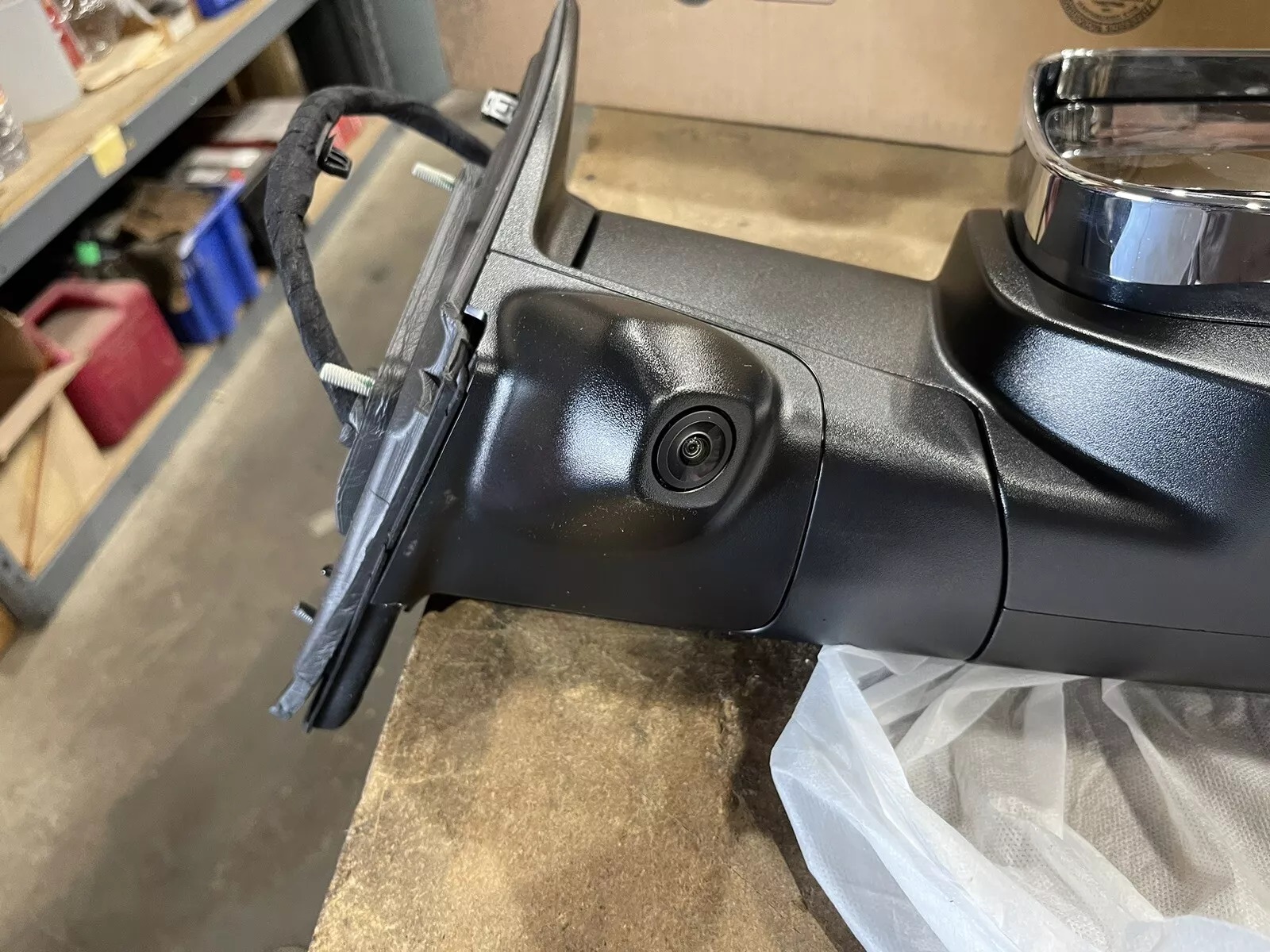 Retrovisor LD Cromado Camera e sensor Ram 6.7L 2500 3500 2019-2023 ...