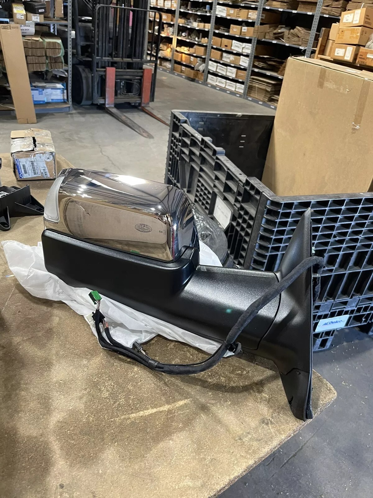 Retrovisor LD Cromado Camera e sensor Ram 6.7L 2500 3500 2019-2023 ...