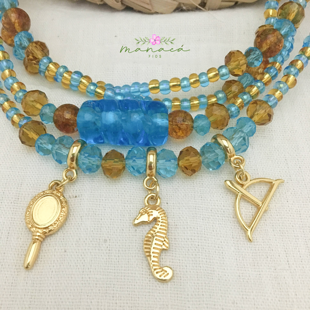 Guia de Logunedé – Fio de Conta Umbanda e Candomblé | Manacá Fios ...