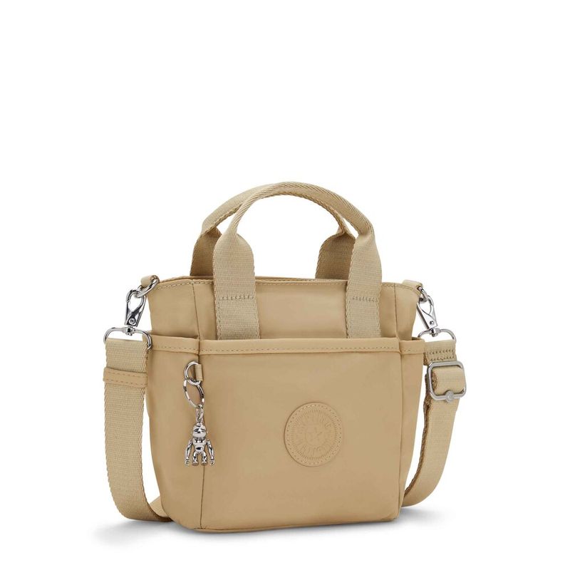 BOLSA KIPLING PATYA NATURAL BEIGE - Atrevida Shoes