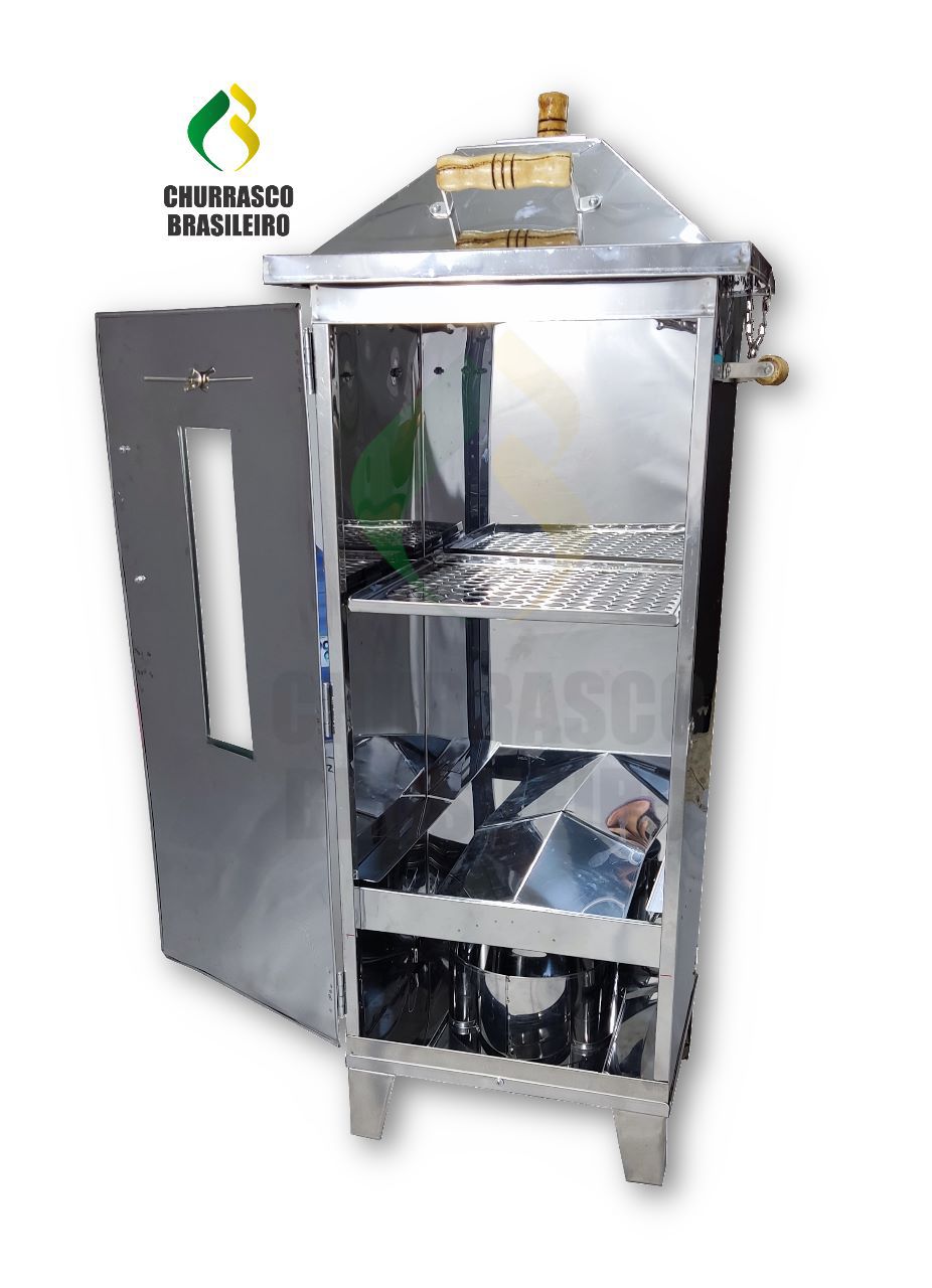 Defumador Profissional Inox Modelo D-750 - Churrascobrasileiro ...