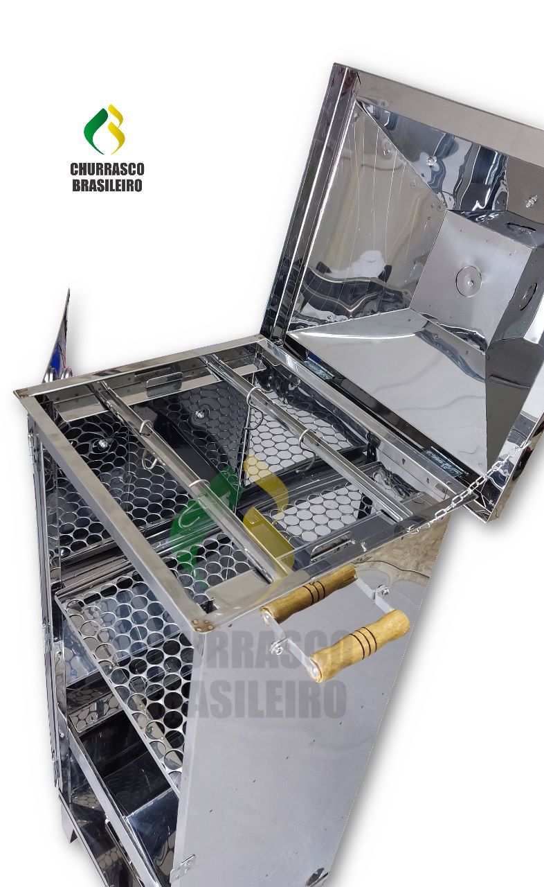 Defumador Profissional Inox Modelo D-750 - Churrascobrasileiro ...