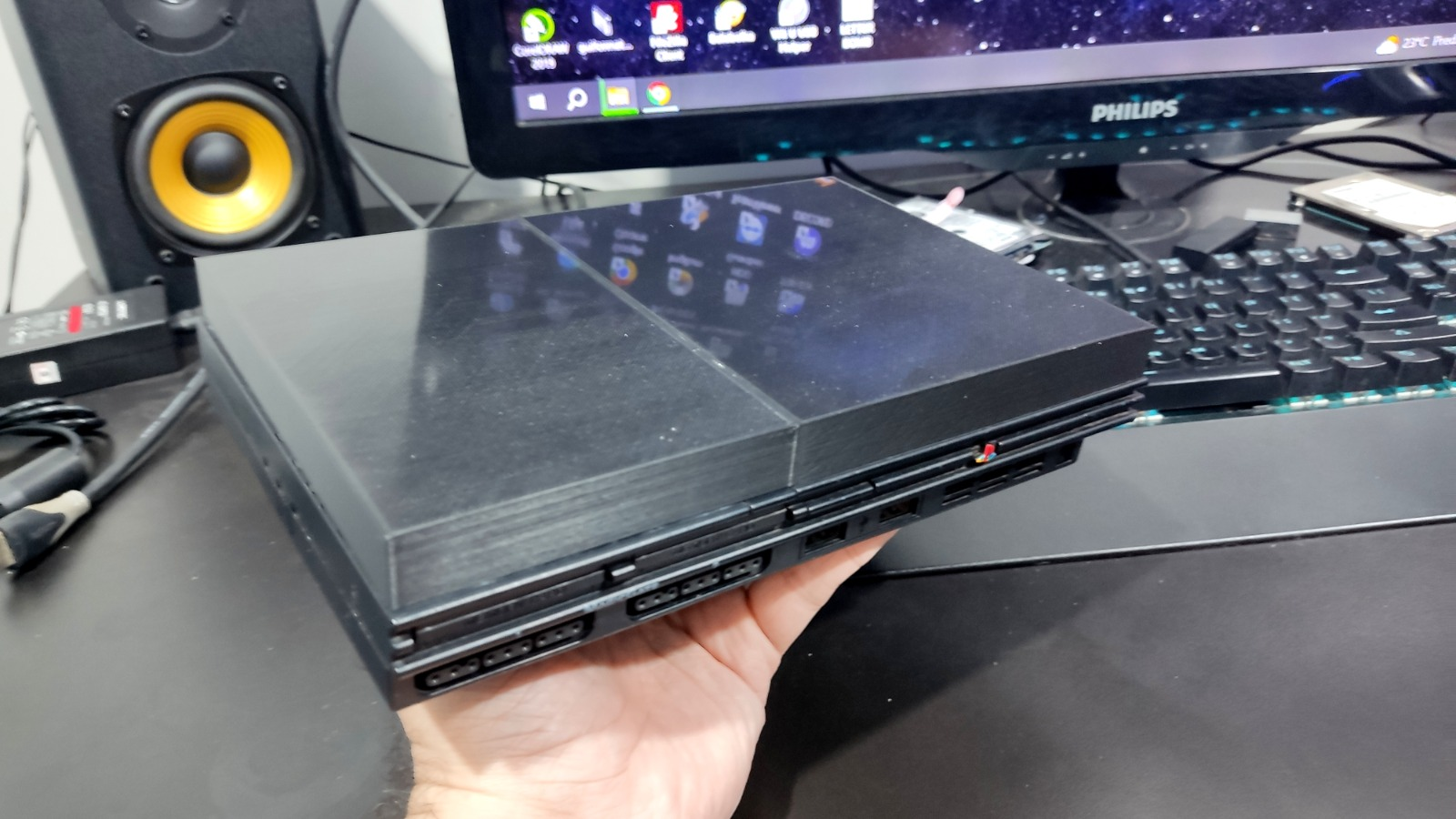 PS2 SLIM COM HD INTERNO - Alucinatus Games