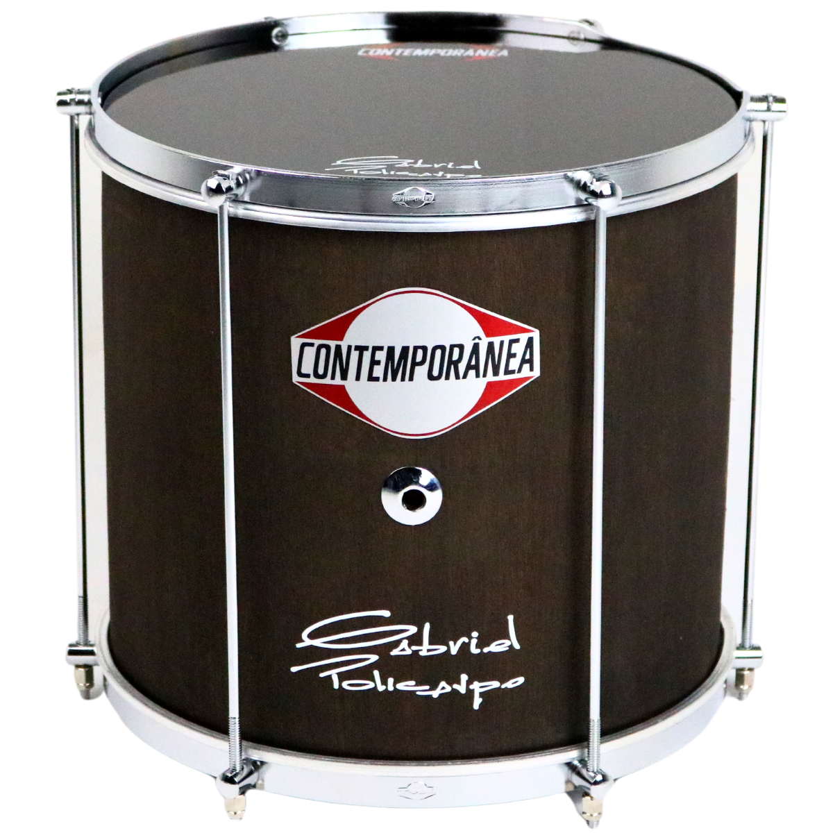 Repinique Repique Contemporânea 12" 30cm Gabriel Policarpo Madeira ...