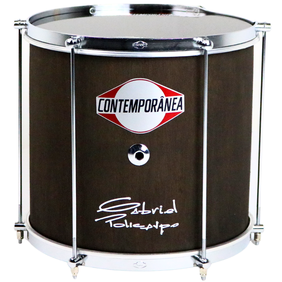 Repinique Repique Contemporânea 12" 30cm Gabriel Policarpo Madeira ...