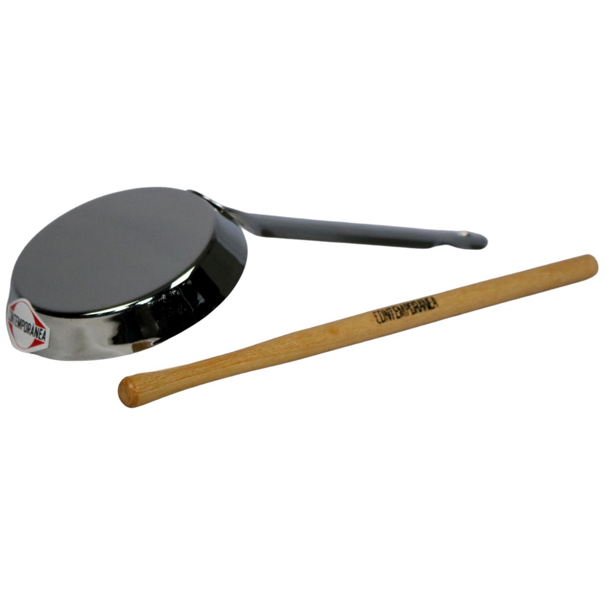 Frigideira Contemporânea 4,5" Inox Pequena - Clube da Percussão ...