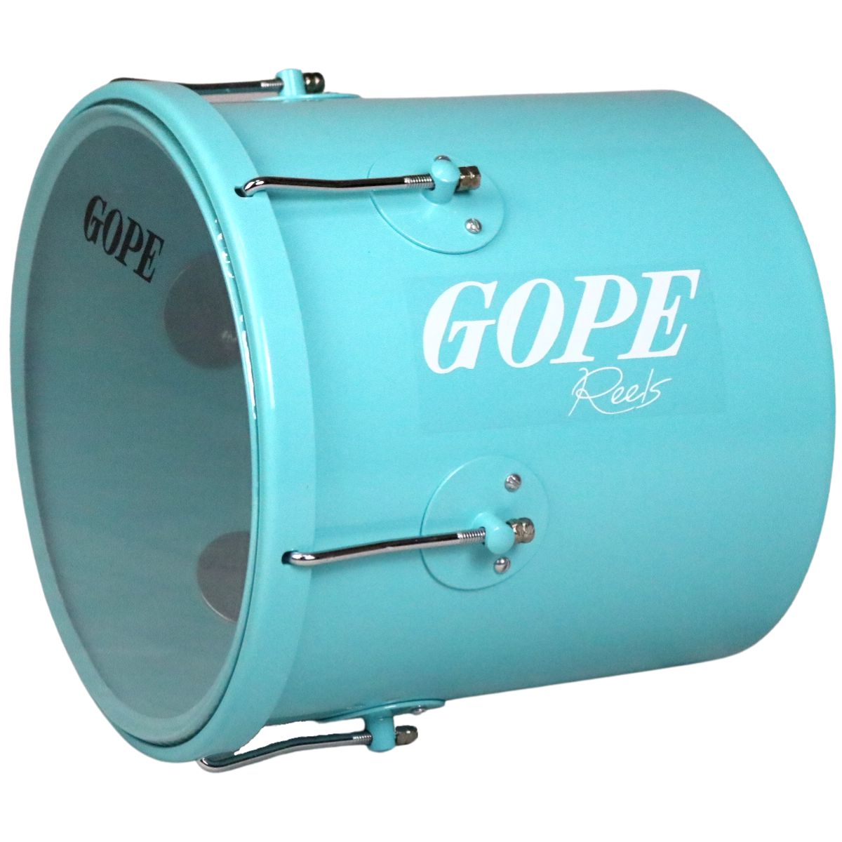 Repique de Mão Gope 11"30cm Reels Verde Cristal Alumínio - Clube da ...