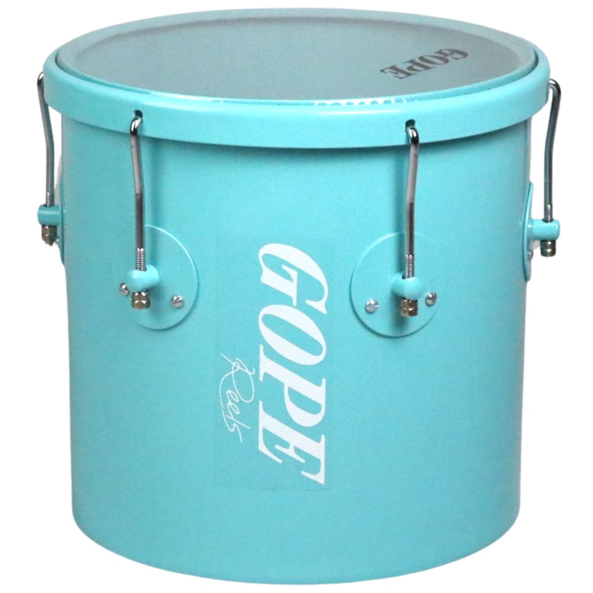 Repique de Mão Gope 11"30cm Reels Verde Cristal Alumínio - Clube da ...