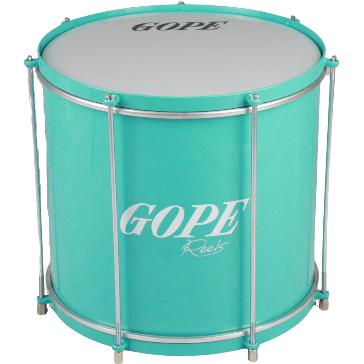 Repinique Repique Gope 12" 30cm Reels Verde Alumínio - Clube da ...