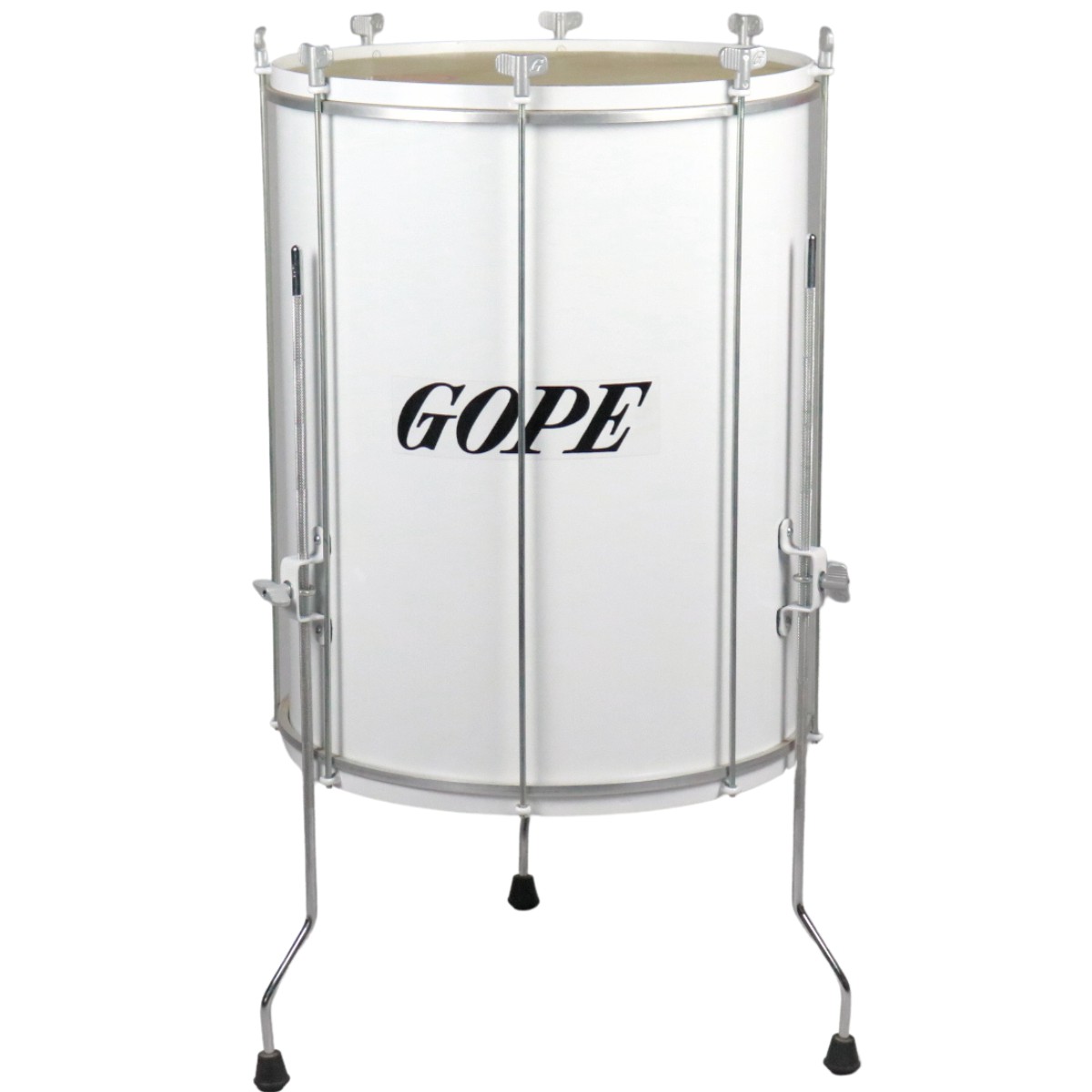 Surdo Gope 18" 60cm Branco Alumínio com Tripe OUTLET - Clube da ...