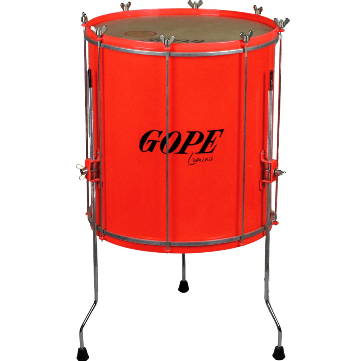 Surdo Gope 18" 50cm Laranja Luminix Alumínio com Tripe OUTLET - Clube ...