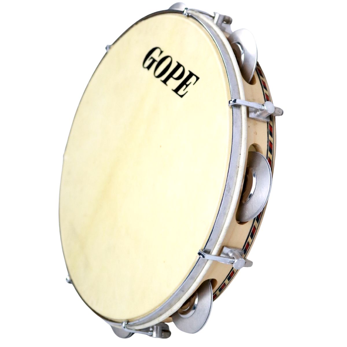 Pandeiro Gope Chorinho 10'' Pele Empachada OUTLET - Clube da Percussão ...