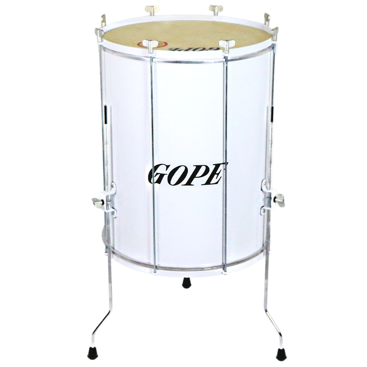 Surdo Gope 18" 60cm Branco Alumínio - Clube da Percussão | Instrumentos ...