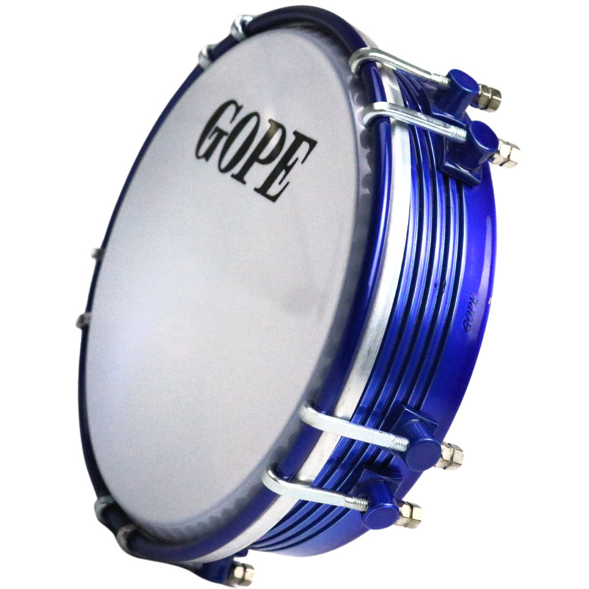 Tamborim Gope 6" Selfie Azul Alumínio 10 Afinações OUTLET - Clube da ...