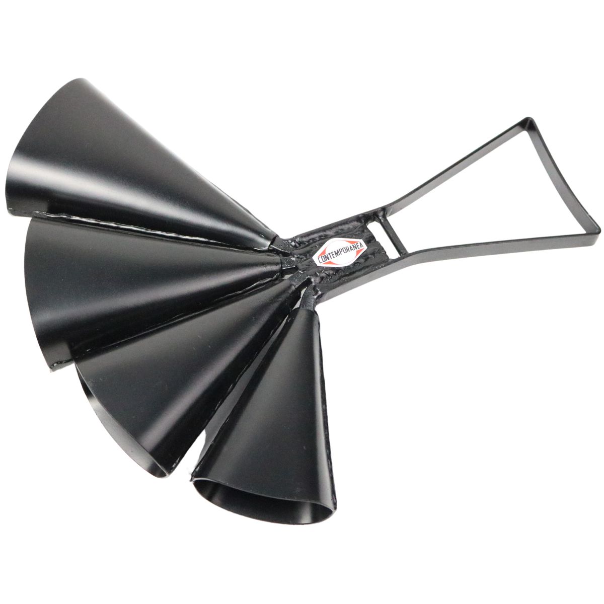 Agogô Contemporânea Quádruplo 4 Campanas Preto Ferro - Clube da ...