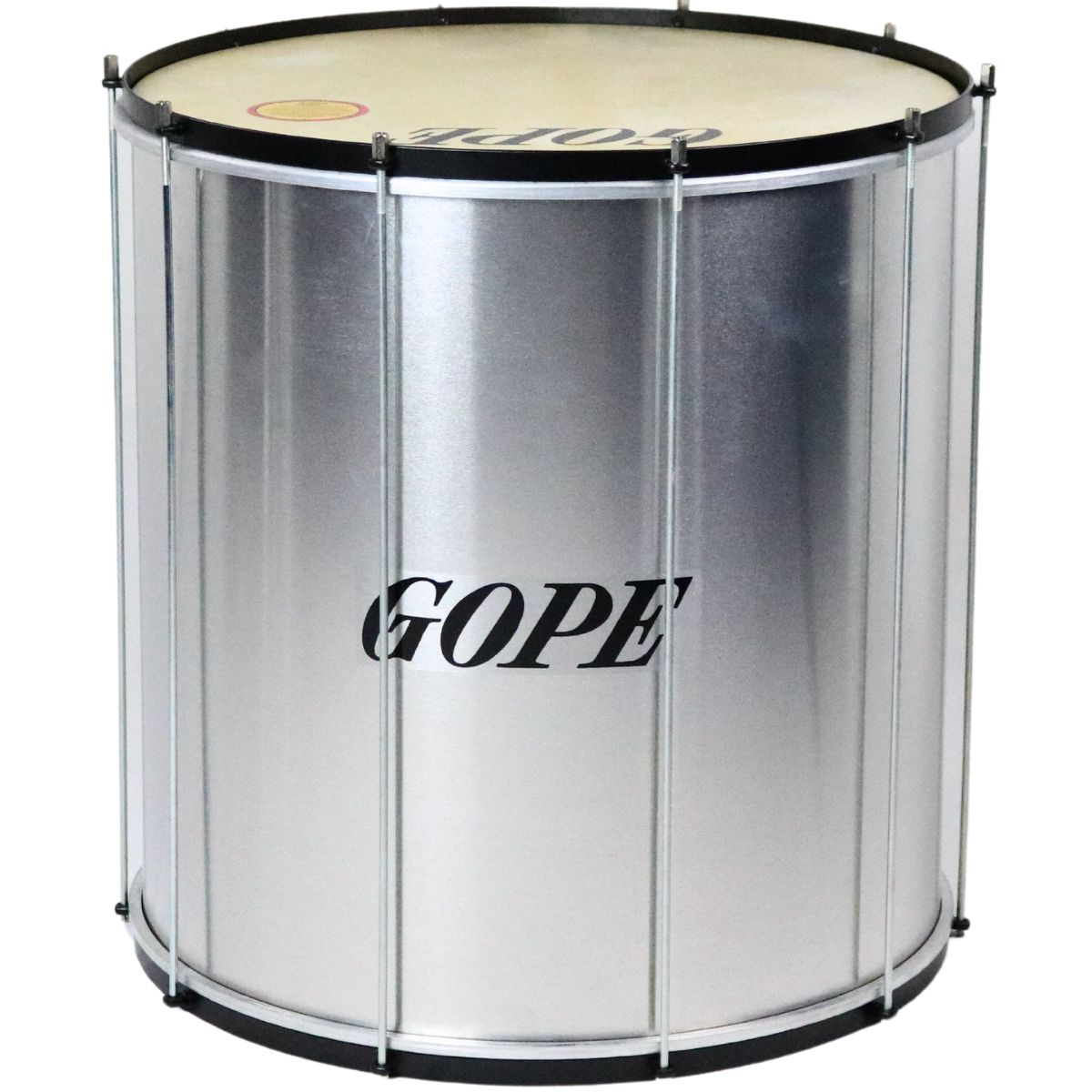 Surdo Gope 22" 60cm Segunda Alumínio - Clube da Percussão ...