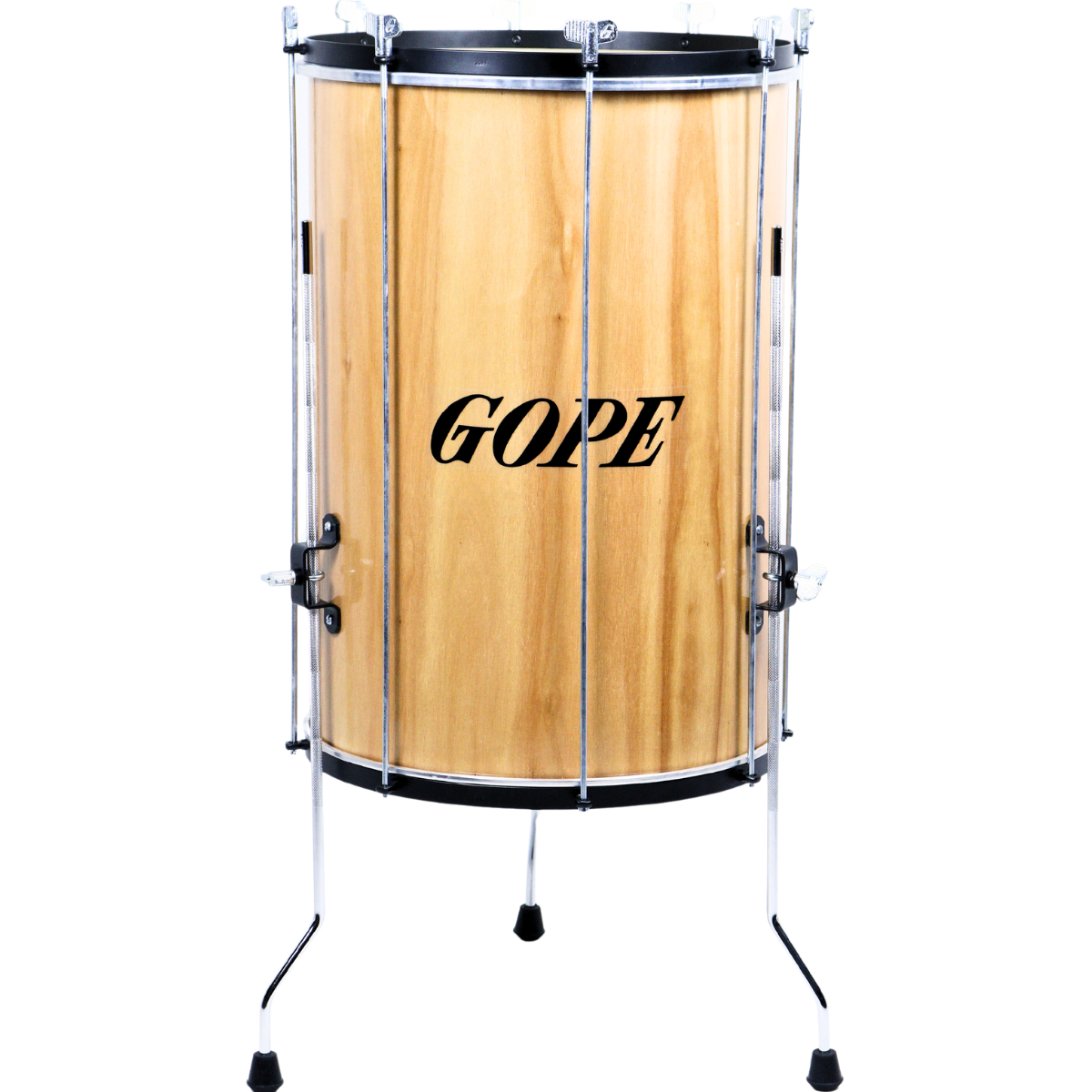 Surdo Gope 16" 60cm Madeira Aro Epoxi c/ Tripé - Clube da Percussão ...