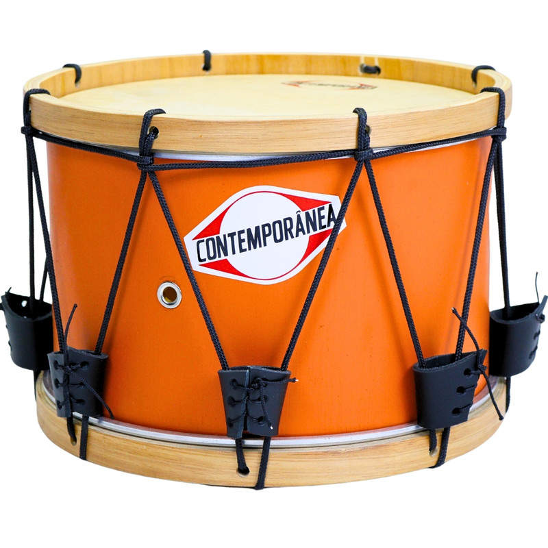 Tambor Mini Alfaia Contemporânea 12" 20cm Infantil - Clube da Percussão | Instrumentos e ...