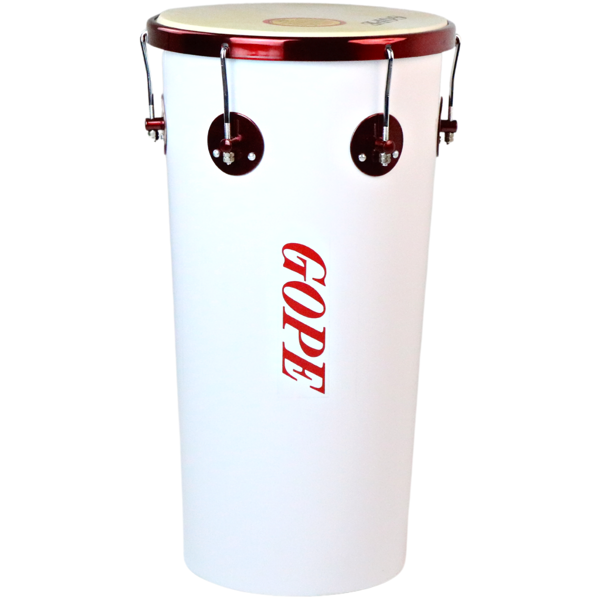 Rebolo Tantan Gope 11" 55cm Branco Aro Cereja Cônico Alumínio - Clube ...