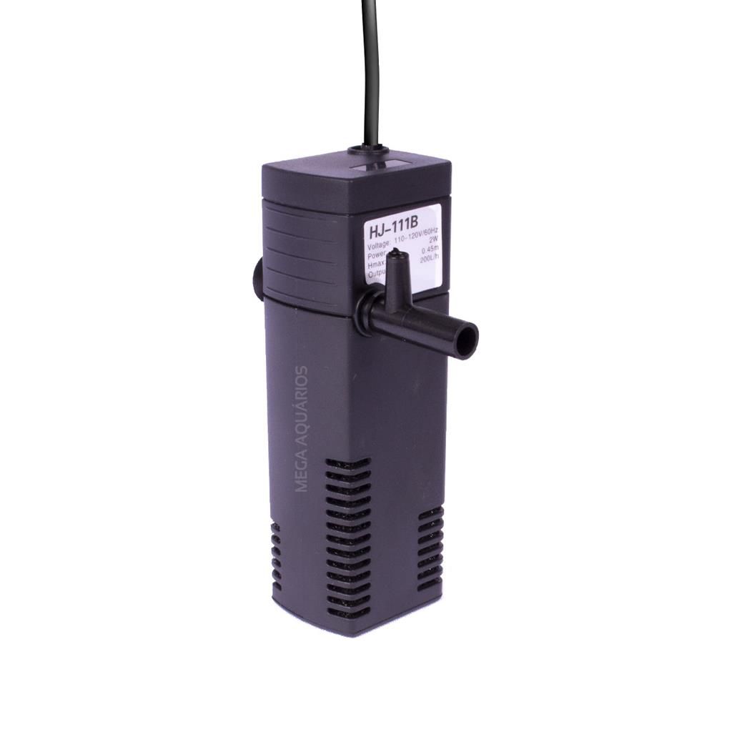 Bombinha Completa Com Filtro Aquário Sunsun hj-111b - Mega Aquários