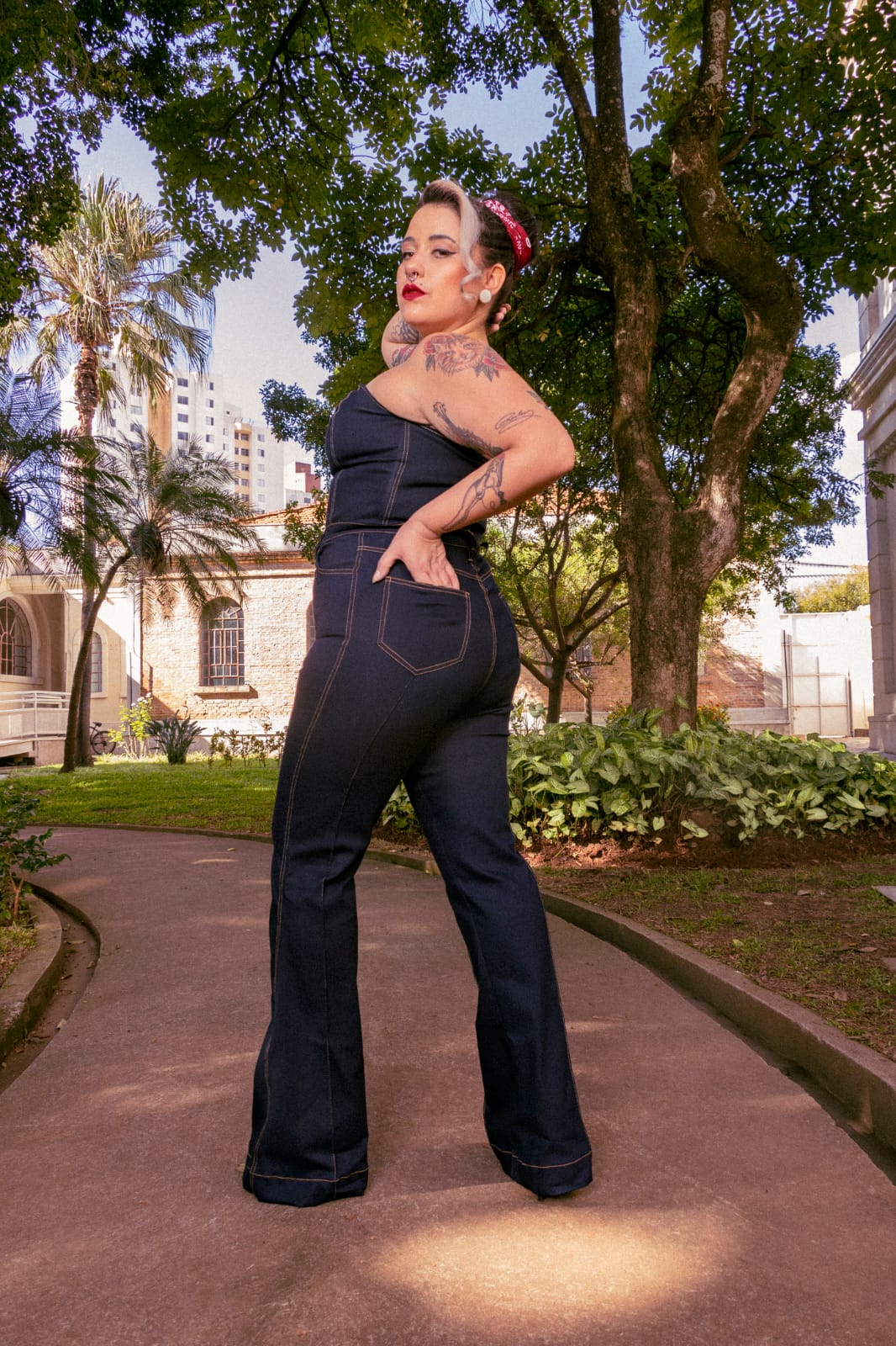 Calça Flare Lady Levi´s - All Right Mama