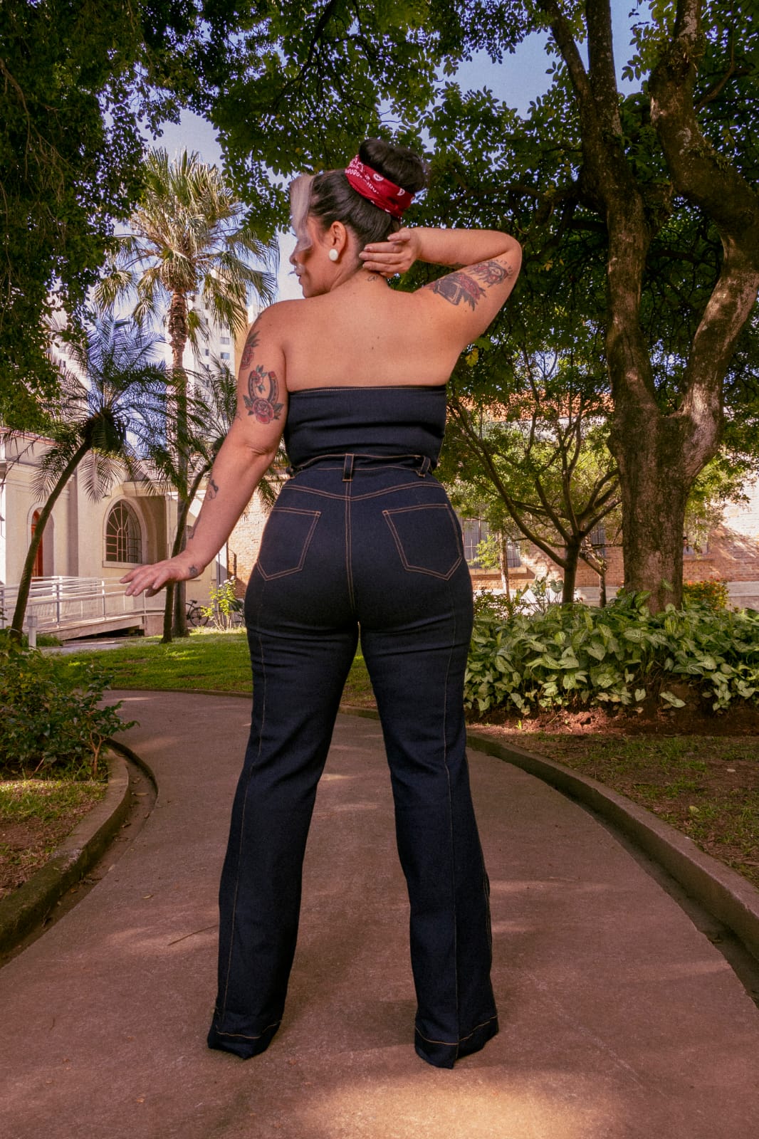 Calça Flare Lady Levi´s - All Right Mama