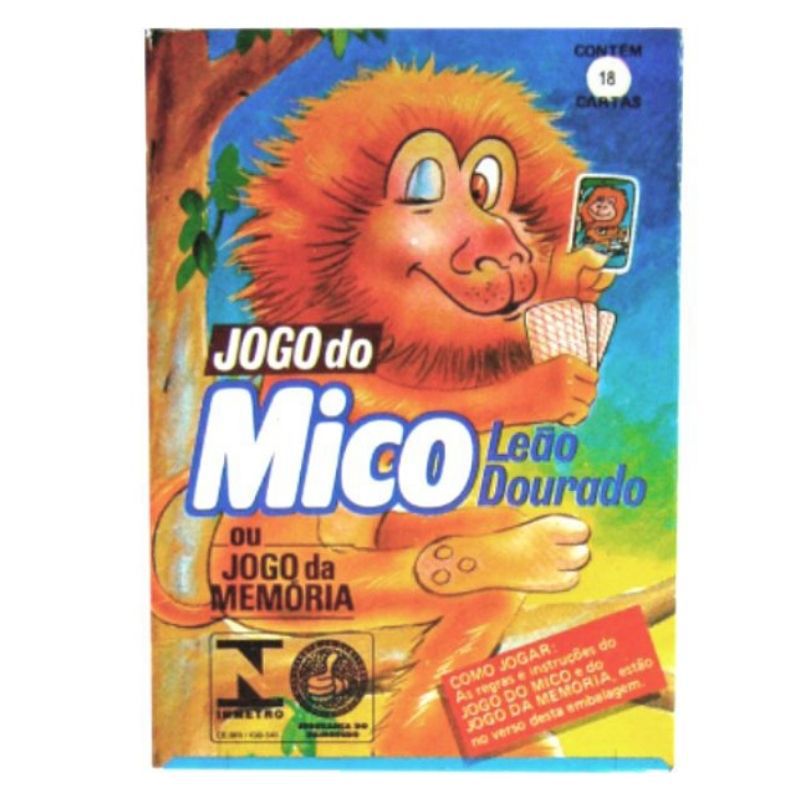 6 Jogos do Mico 18 Cartas - Mini toys - Shop Macrozao
