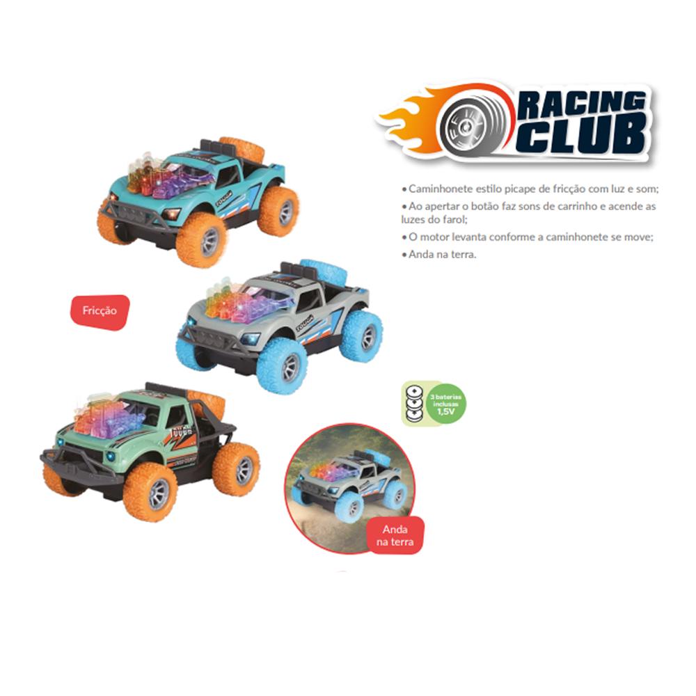 Carro Fricção PICK UP Off-Road C/ Luzes e Sons - Zoop Toys - Shop Macrozao