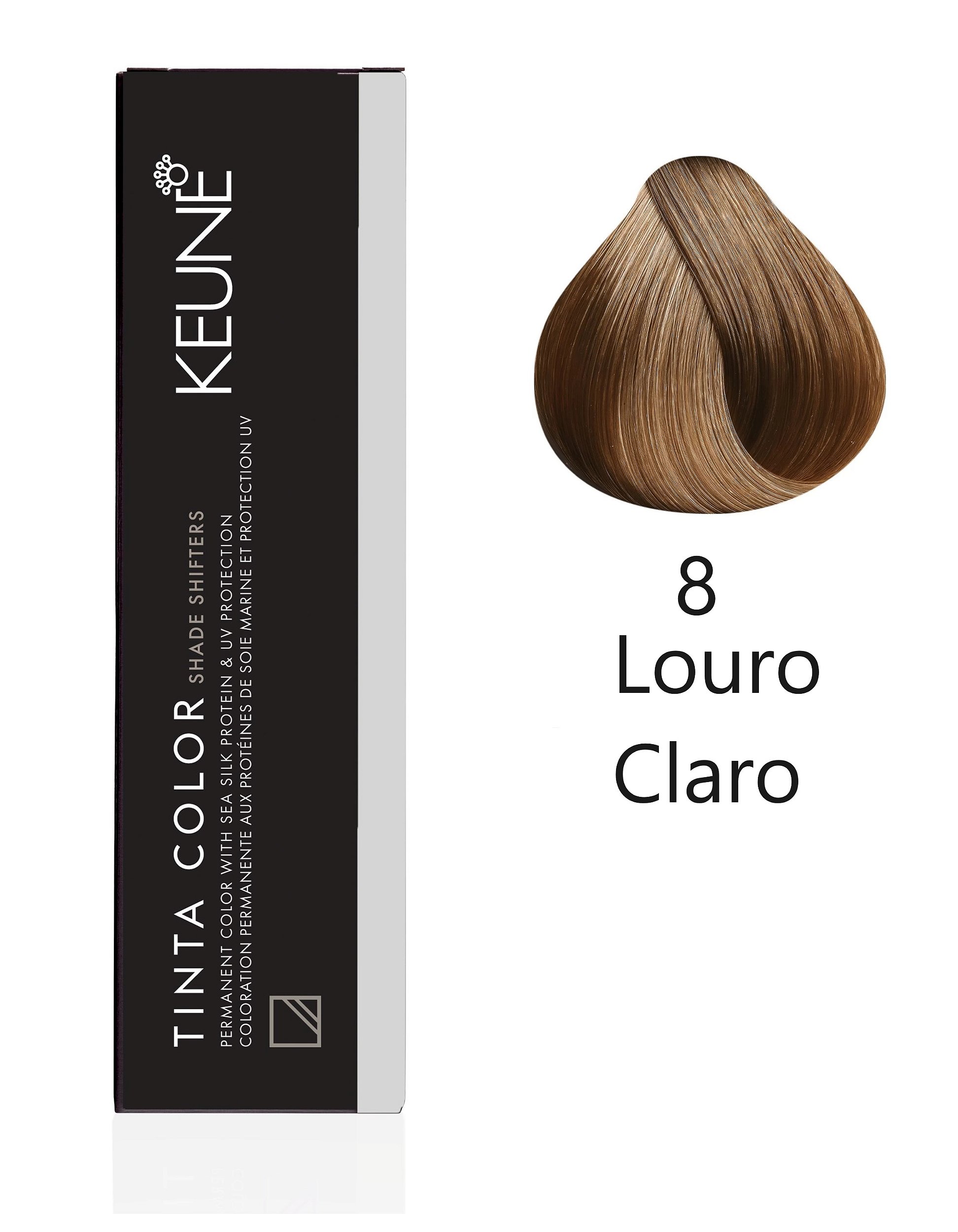 Keune Tinta Color 8 Louro Claro + Developer 30vol - Body e Beauty