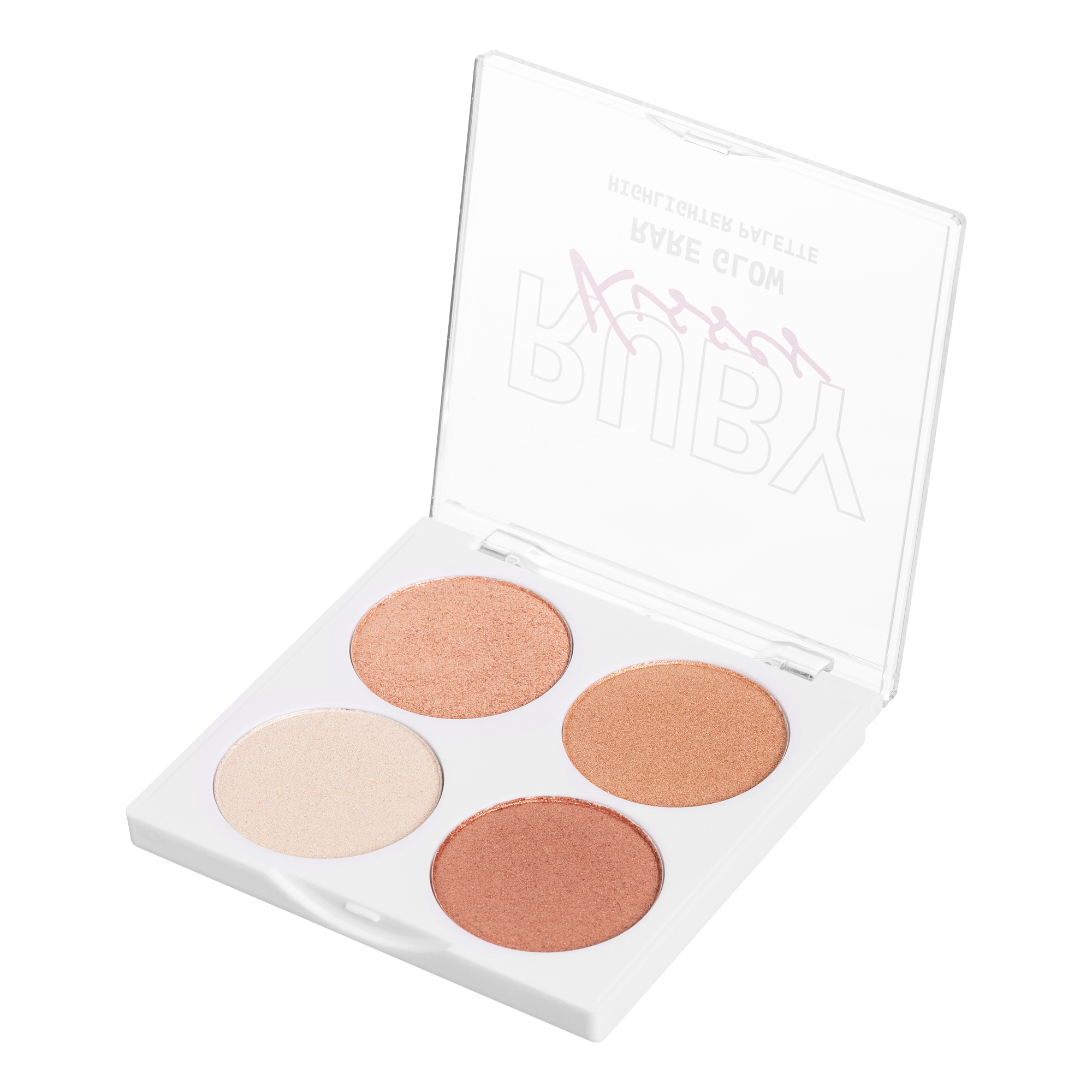 Ruby Kisses Paleta de Iluminador em Pó - Rare Glow - Body e Beauty