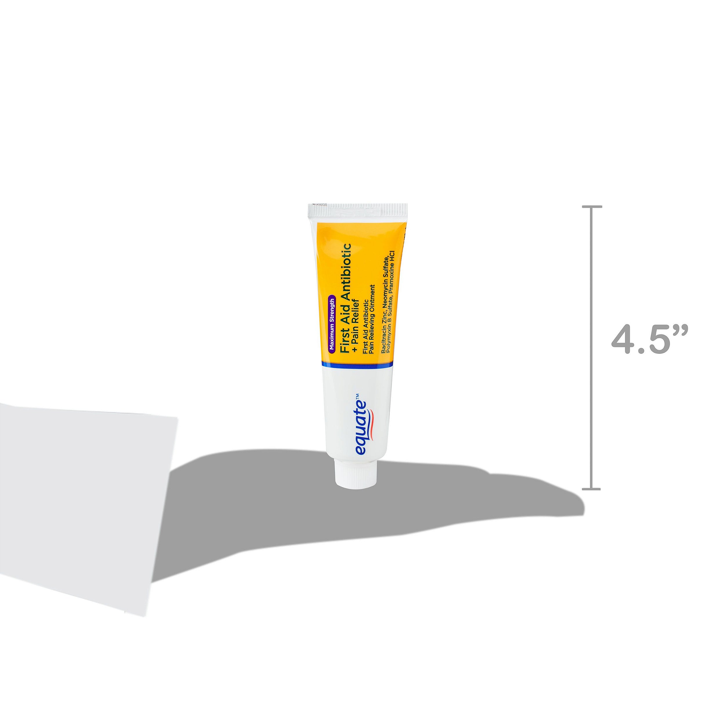 Pomada Antibiótica e Alívio da dor, 28g, Equate - MAGAM