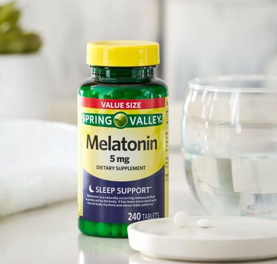 Melatonina, 5 mg, 240 Tabletes, Spring Valley - MAGAM