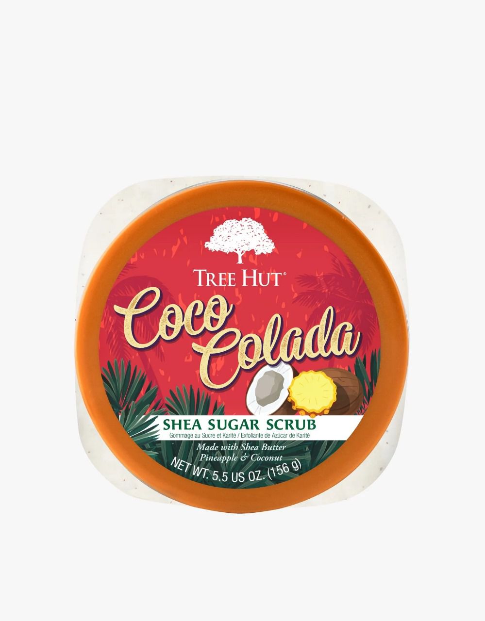 Esfoliante Corporal Coco Colada Shea Sugar Scrub 510g Tree Hut Magam