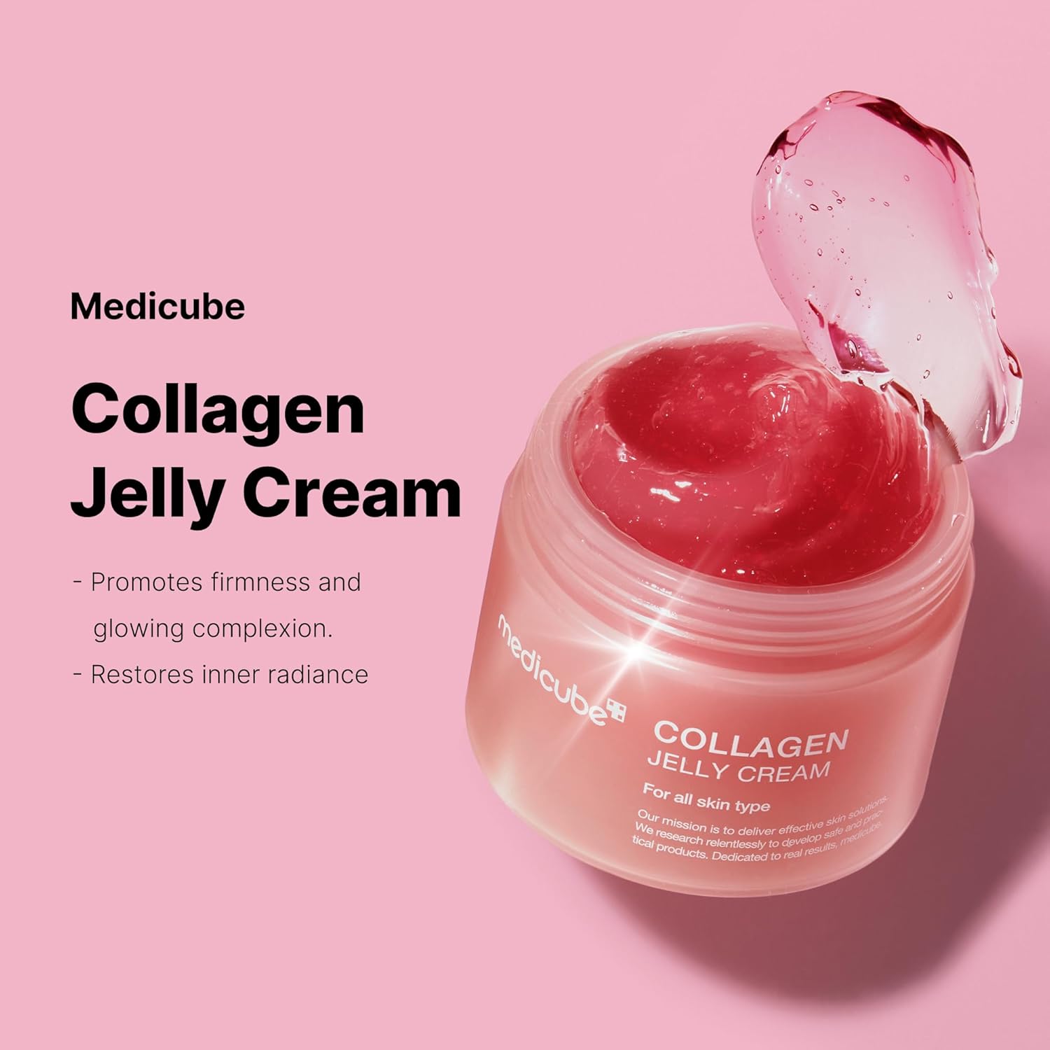 Creme Facial Firmador e Hidratante, Collagen Jelly Cream, 110mL ...