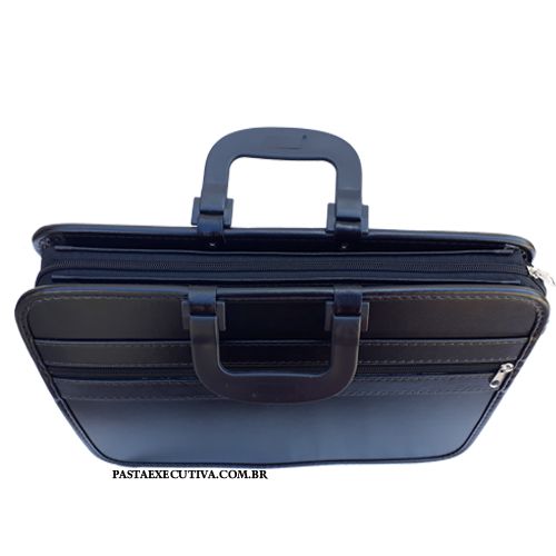 Pasta Social Bolsa Masculina Executiva com Zíper David Alexandrino ...