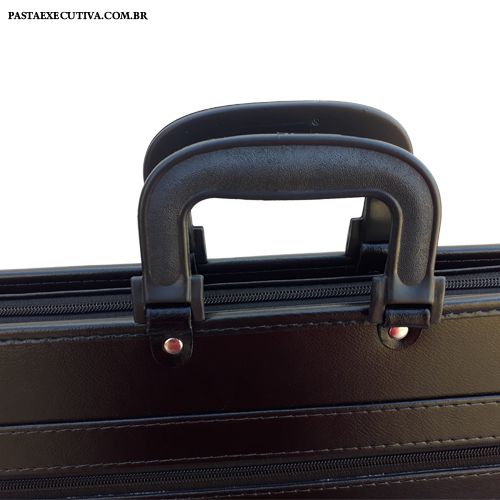 Pasta Social Bolsa Masculina Executiva com Zíper David Alexandrino ...