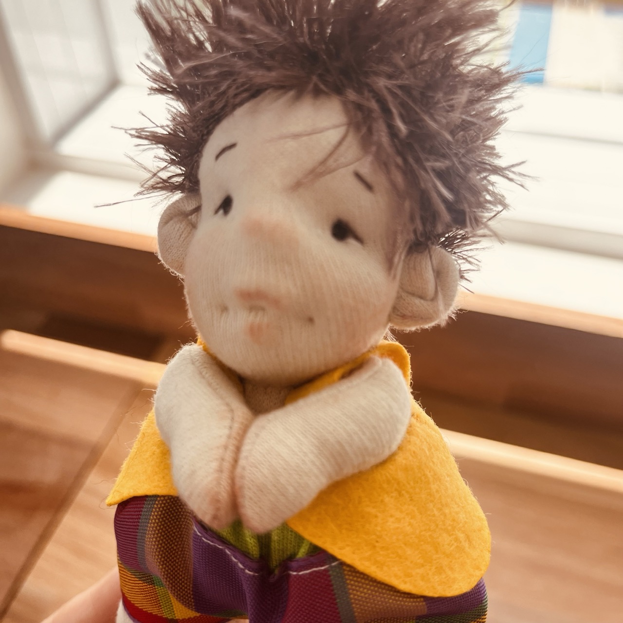 Boneco de Pano Imantado Minidolls Beto - Ioiô de Pano Brinquedos Educativos