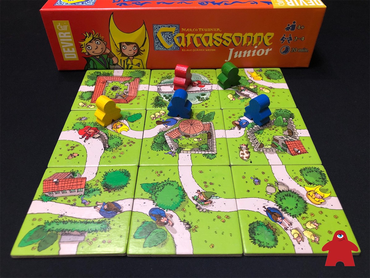 Carcassonne Junior - Jogo de tabuleiro Devir - Ioiô de Pano Brinquedos Educativos