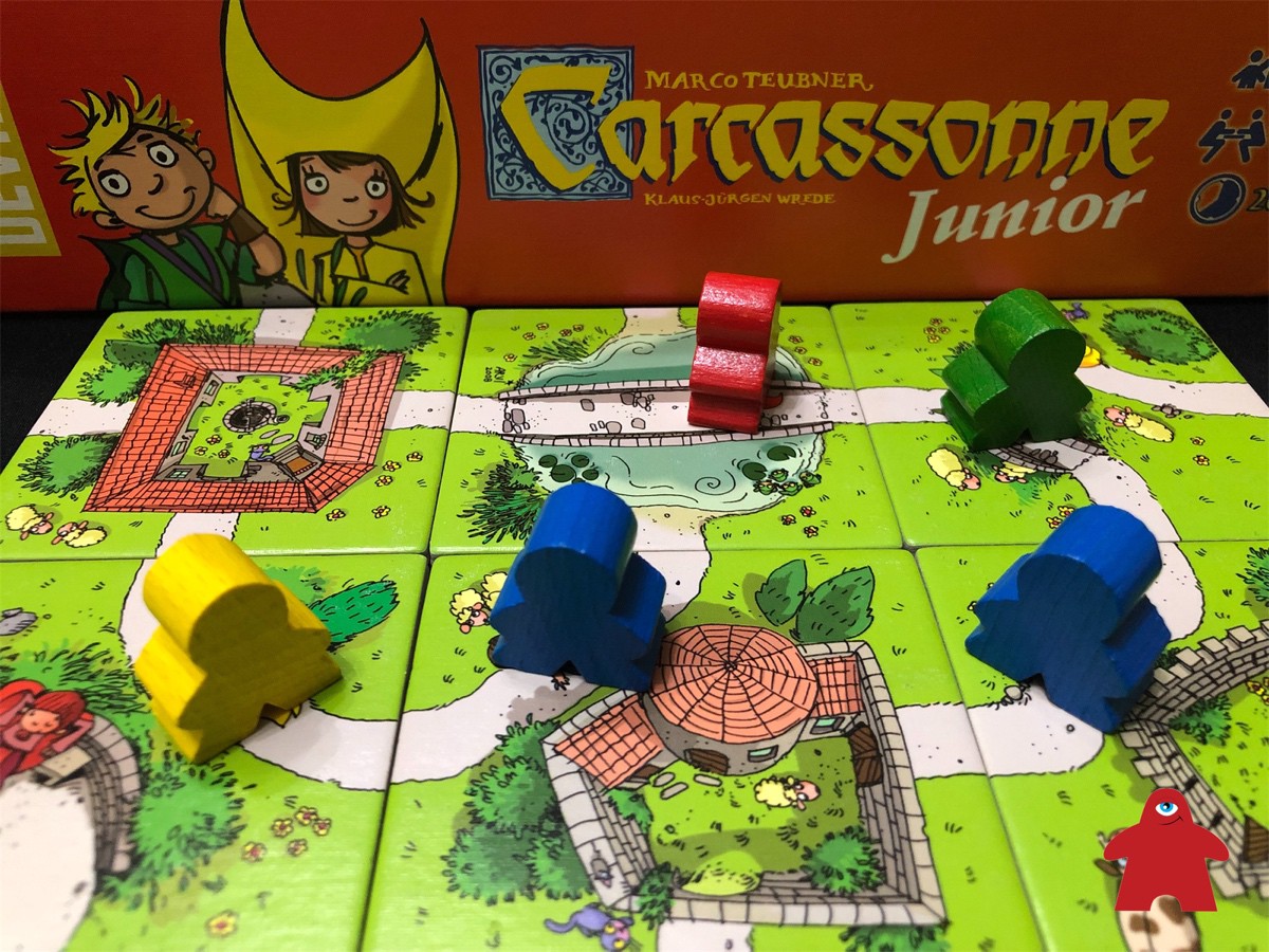 Carcassonne Junior - Jogo de tabuleiro Devir - Ioiô de Pano Brinquedos Educativos