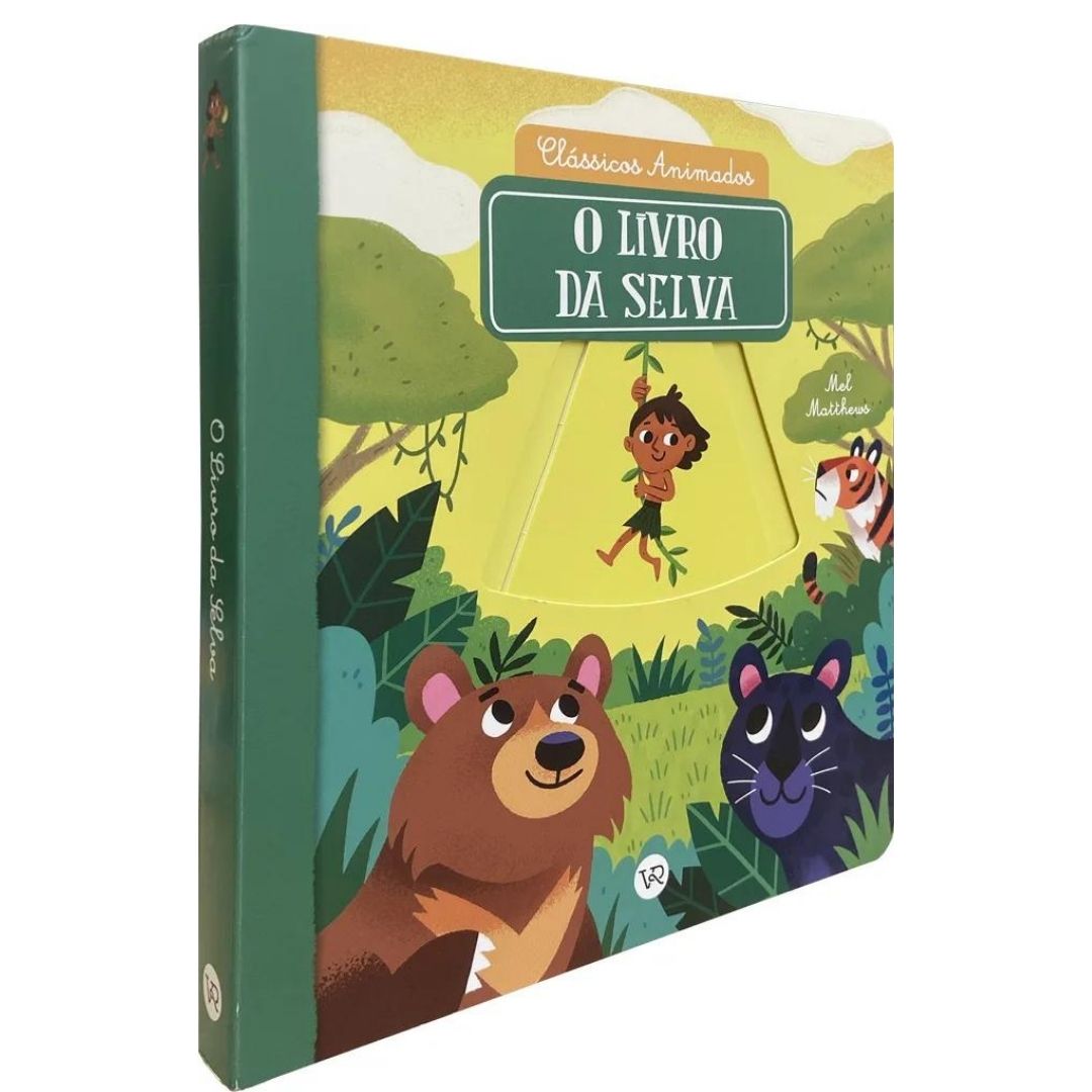 Clássicos Animados: O Livro da Selva - Livro Infantil VR Editora - Ioiô de Pano Brinquedos ...