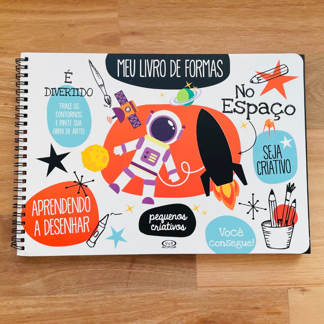 Meu Livro de Formas: No Espaço - Livro Infantil VR Editora - Ioiô de ...