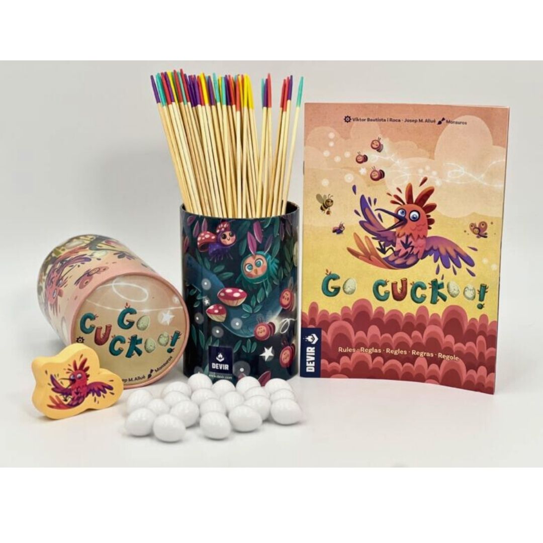 Go Cuckoo - Jogo de Família Devir - Ioiô de Pano Brinquedos Educativos